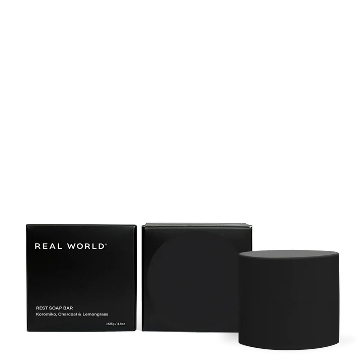 REVIVE SOAP BAR Koromiko, Charcoal & Lemongrass Soap Bar – Style X . L A B